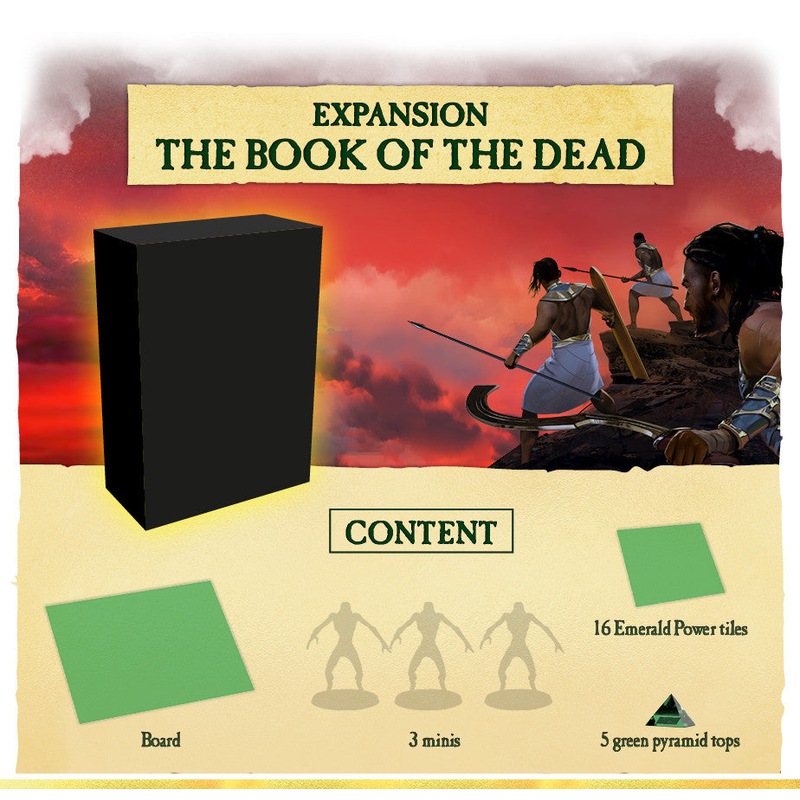 Buy Kemet Blood and Sand - Book of the Dead expansion Board Game - MyDeal