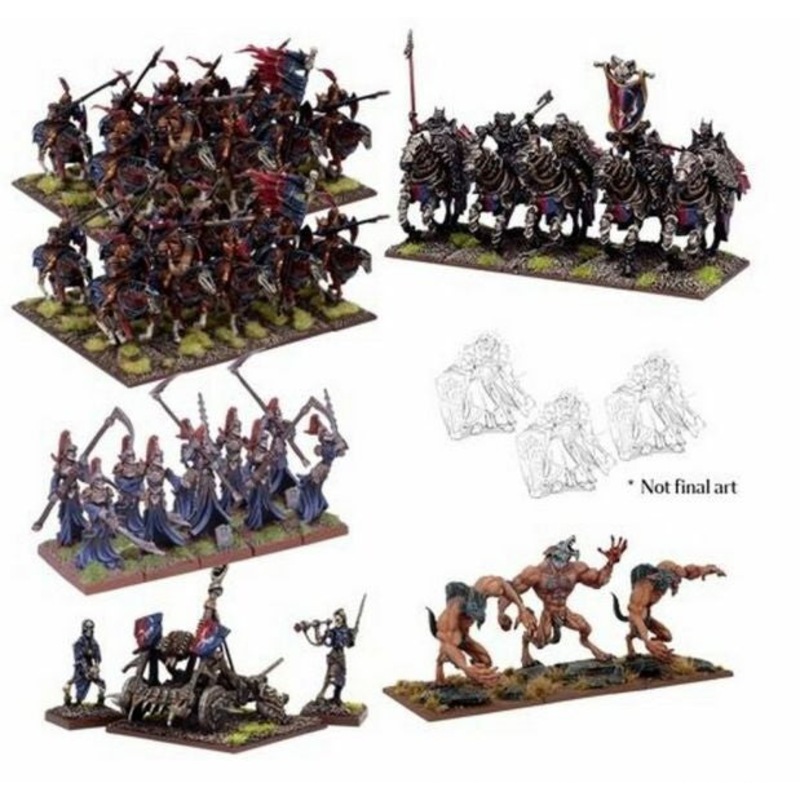 Buy Kings Of War Undead Elite Army - MyDeal