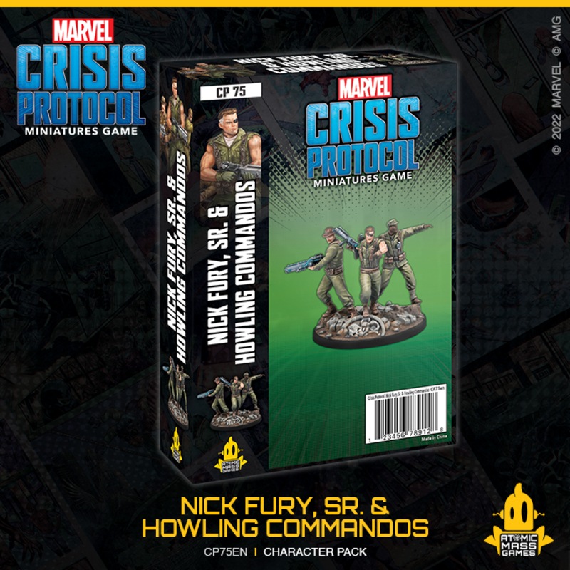 Buy Marvel Crisis Protocol Miniatures Game Nick Fury SR. & Howling ...