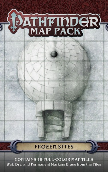 Buy Pathfinder Accessories: Pathfinder Map Pack Frozen Sites - MyDeal ...