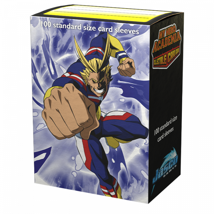 Buy Sleeves - Dragon Shield - Box 100 - Matte Art - My Hero Academia ...