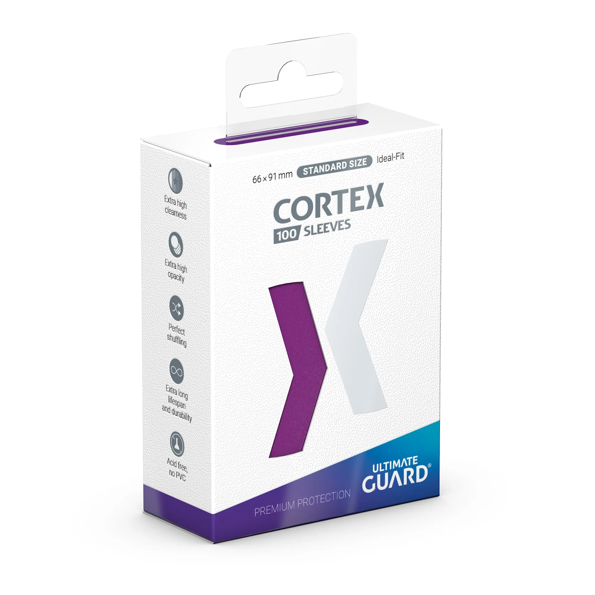 Buy Ultimate Guard Cortex Sleeves Standard Size Purple (100) - MyDeal ...