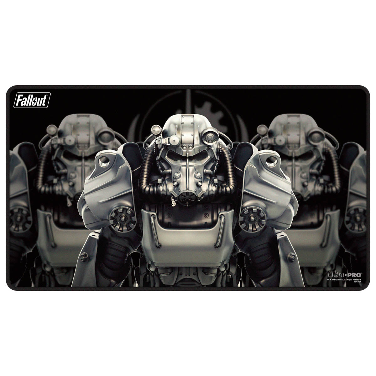 Buy Ultra Pro: UP16587 Brotherhood of Steel Black-Stitched Playmat for ...
