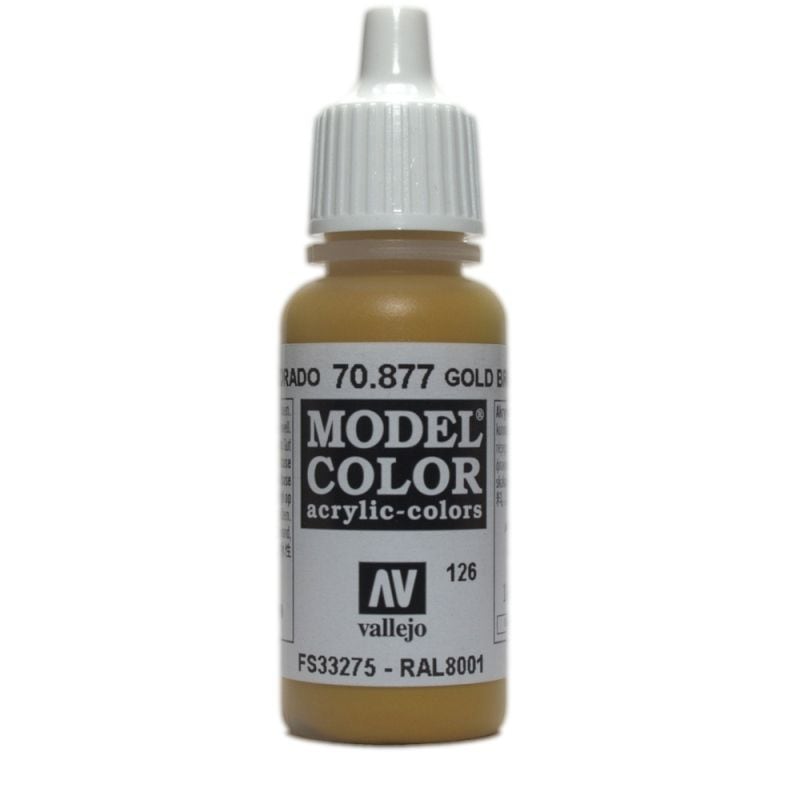 Buy Vallejo Model Colour - Goldbrown 17 ml - MyDeal