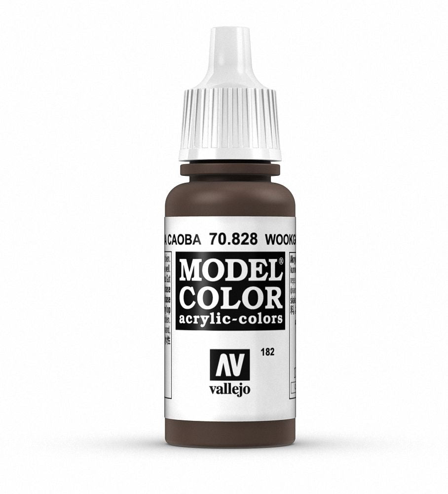 Buy Vallejo Model Colour - Transparent Woodgrain 17 ml - MyDeal Australia
