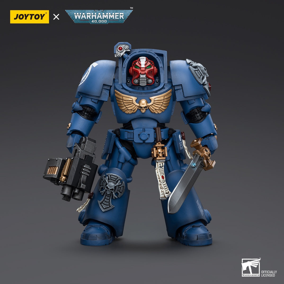 Buy Warhammer Collectibles: 1/18 Scale Ultramarines Terminator Squad ...
