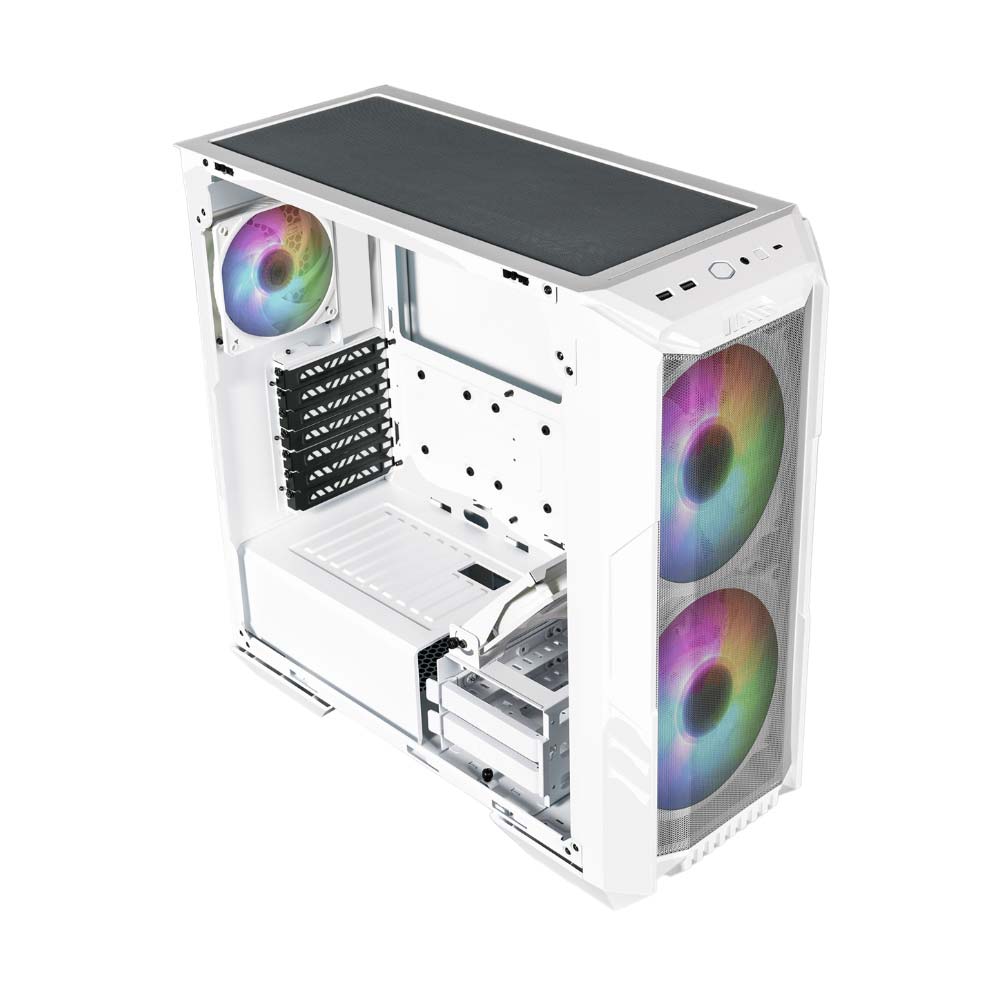 Buy [Damage Box] Cooler Master HAF500 ARGB E-ATX Case - White [H500 ...