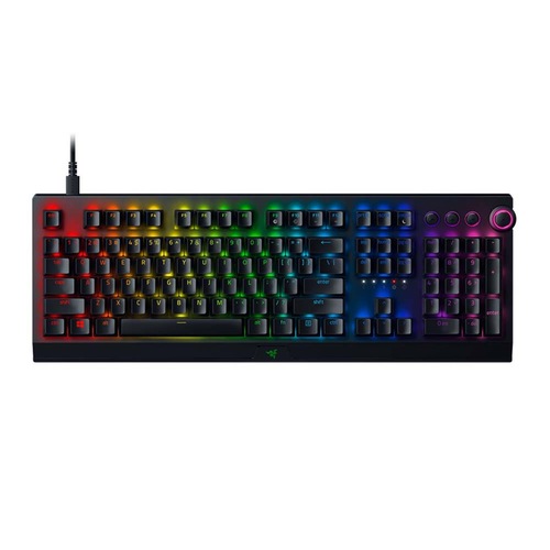 FULL Mechanical Gaming Keyboard Linear Blue Switch Rgb Led 104 Key Usb ...