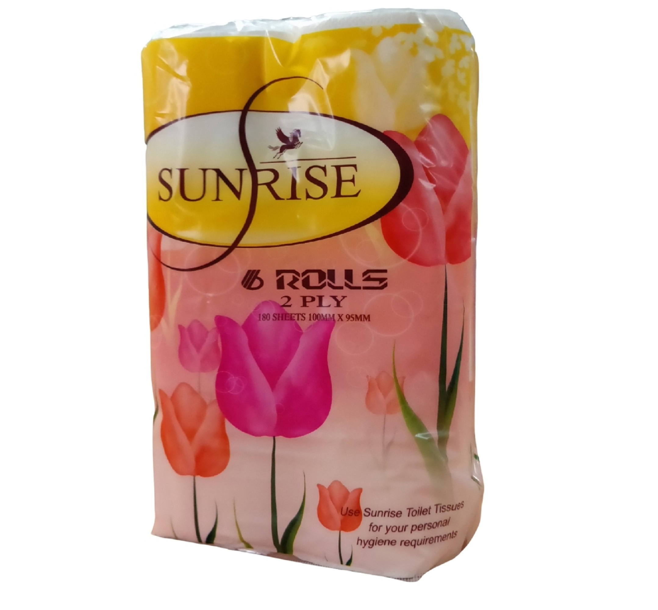 Buy Sunrise Australian Made Toilet Tissues 180 sheet 2ply x 72 rolls ...