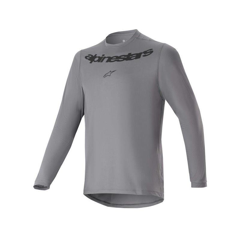 Buy Alpinestars A-Dura Rocker Long Sleeve Jersey - Dark Grey Size M ...