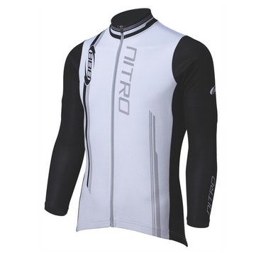 Buy Bbb-Cycling Nitro Jersey L/S BBW-166 - White/Black Size S - MyDeal ...