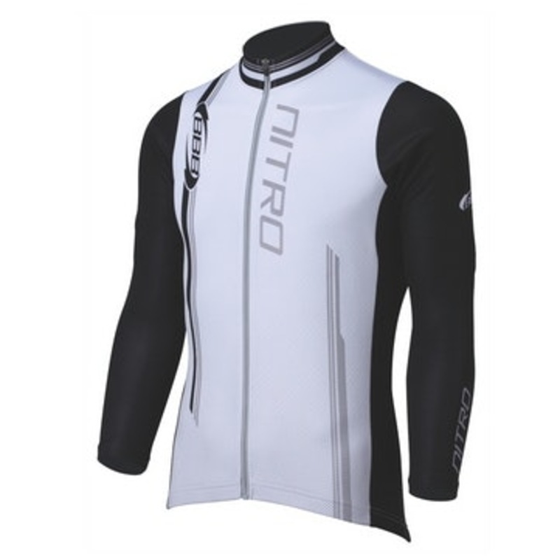 Buy Bbb-Cycling Nitro Jersey L/S BBW-166 - White/Black Size S - MyDeal