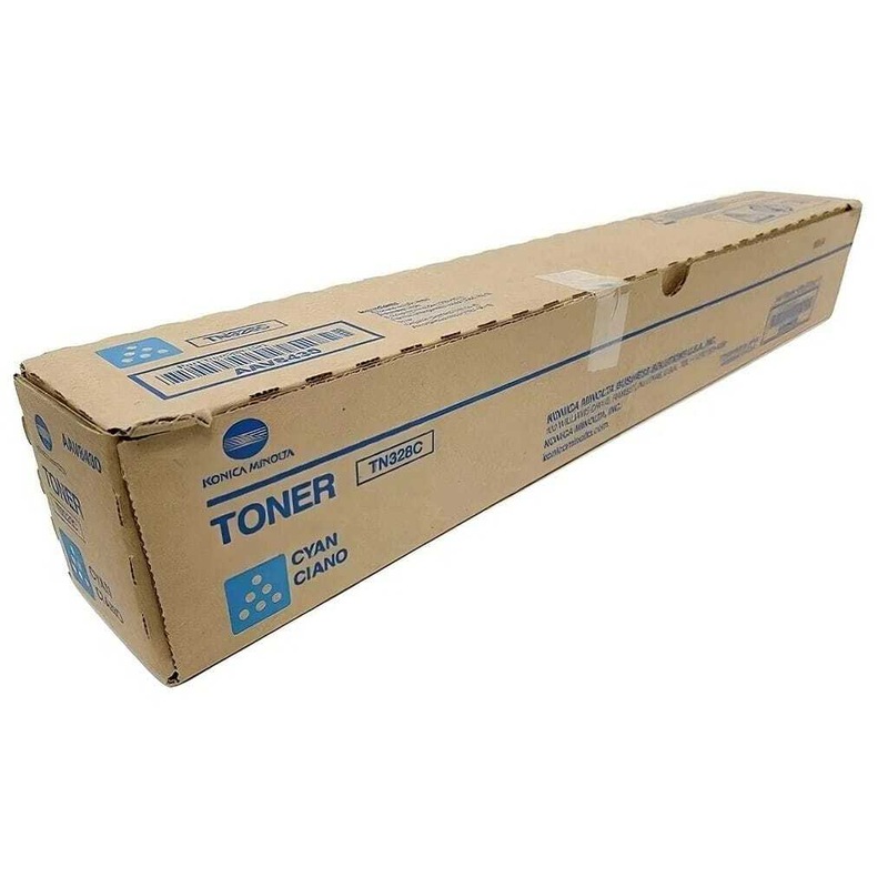 Buy Genuine Konica Minolta TN328C Cyan Toner Cartridge AAV8430 Bizhub C250i/C300i/C360i - MyDeal