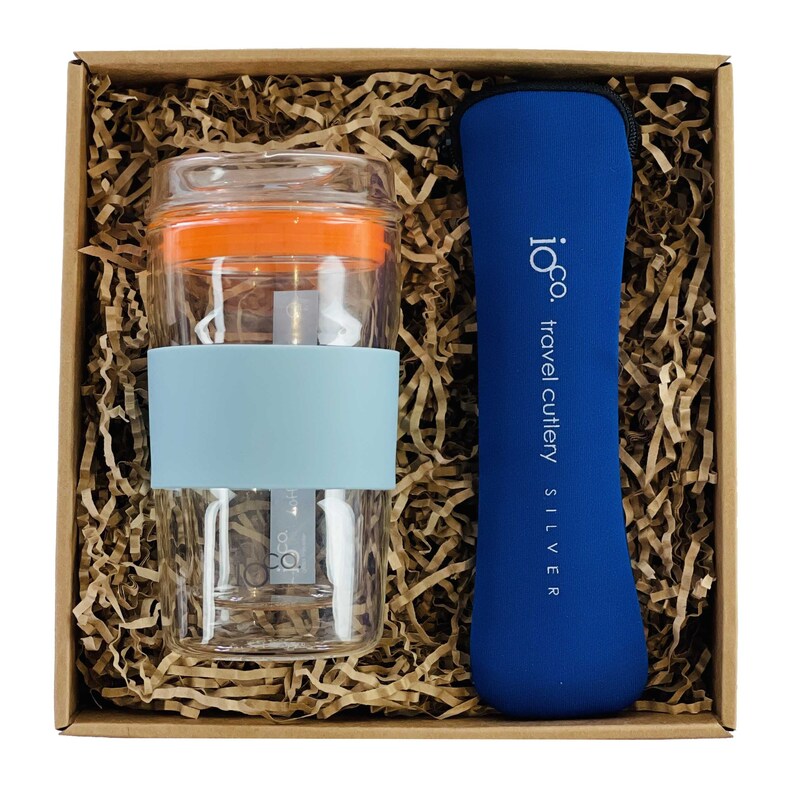 Buy Gift Pack For Men - 12oz Ocean Blue Traveller - Stainless Steel ...