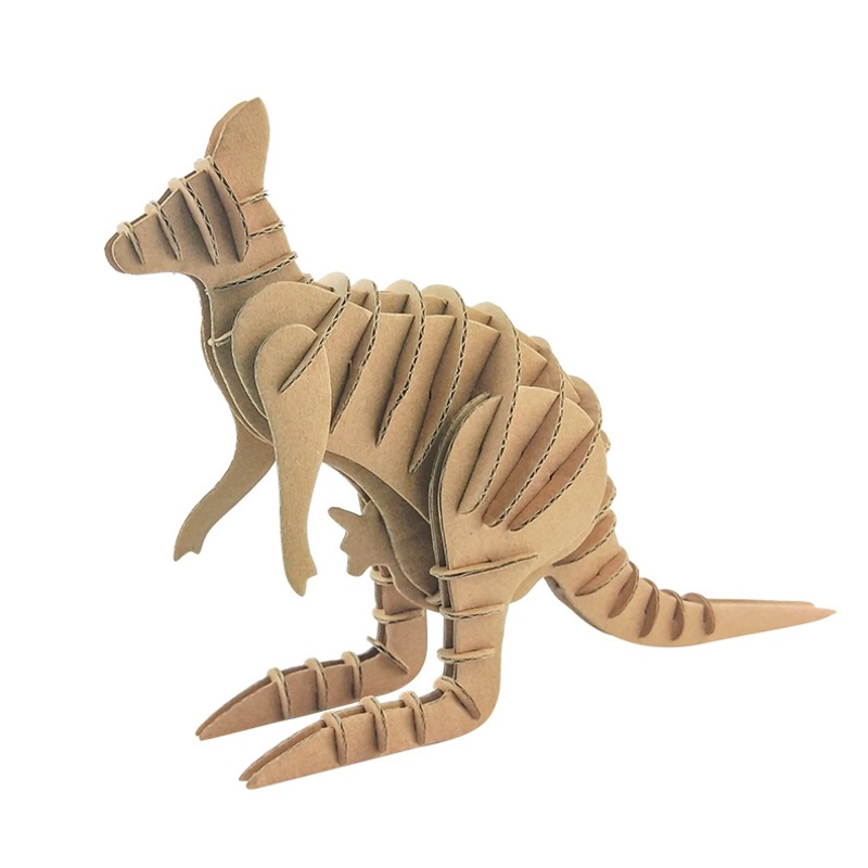 Buy IOco Recycled Cardboard Animal Sculpture - Kangaroo BUY BULK - UP ...