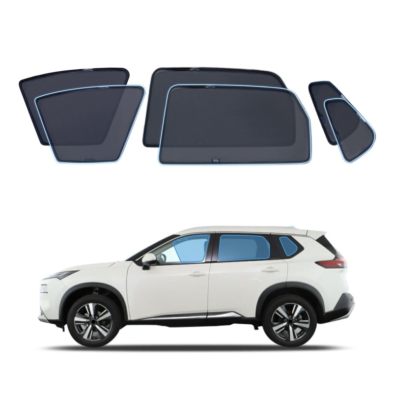 Buy Magnetic Window Sun Shade for Nissan X-Trail Xtrail T33 2022 ...