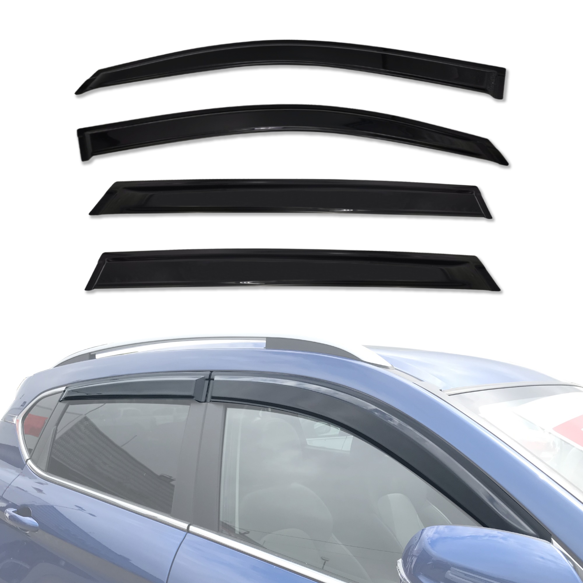 Buy Luxury Weather Shields for Haval H2 2016-2021 - MyDeal Australia