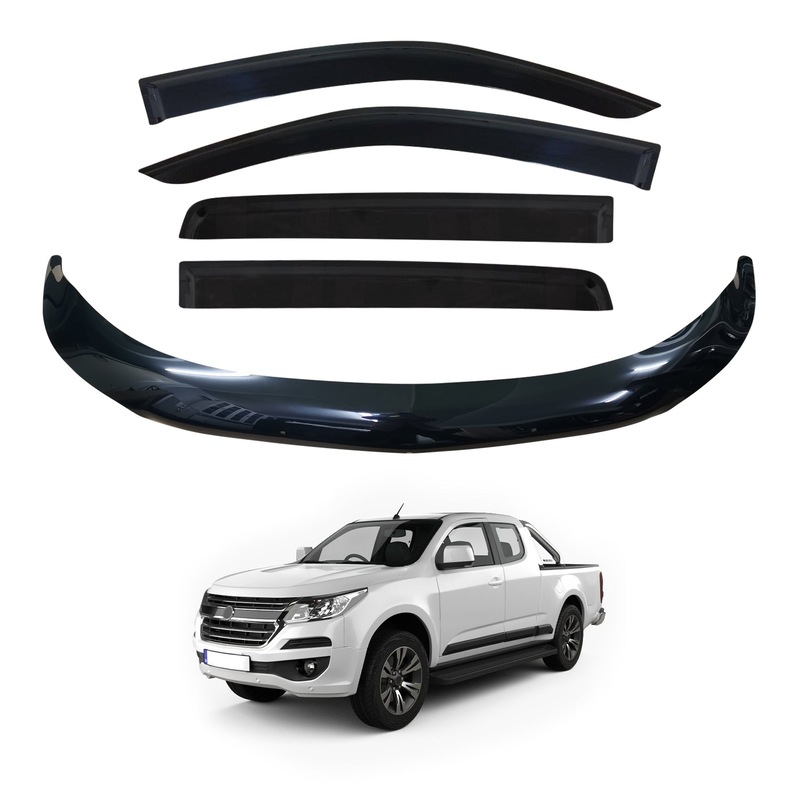 Buy Injection Weather Shields + Bonnet Protector for Holden Colorado ...