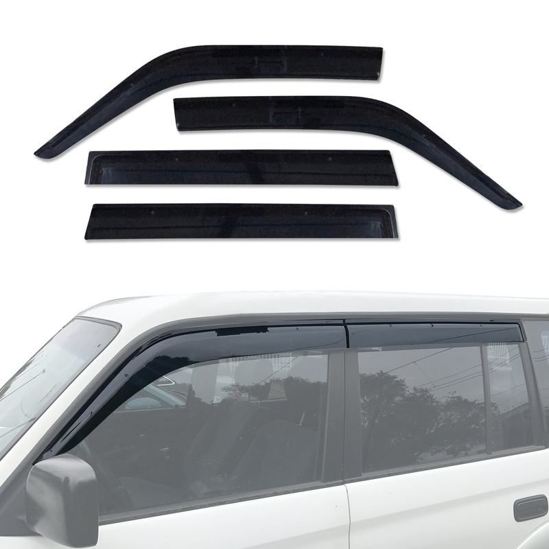 Buy Injection Weathershields for Toyota LandCruiser Prado 90 95 Series ...
