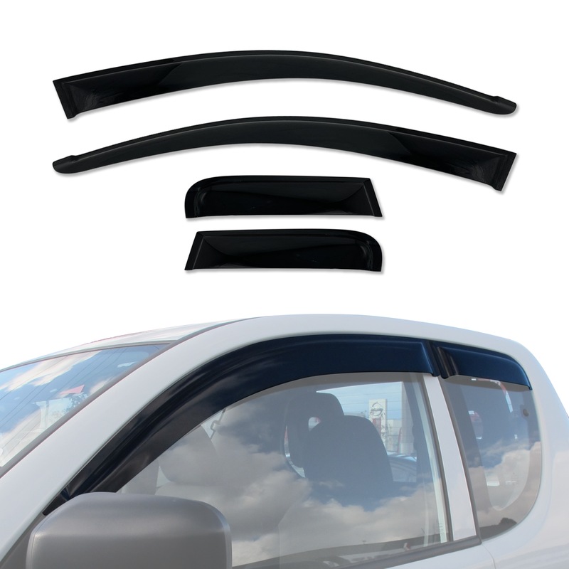Buy Weather Shields for Mitsubishi Triton Extra Cab 2006-2015 4pcs ...