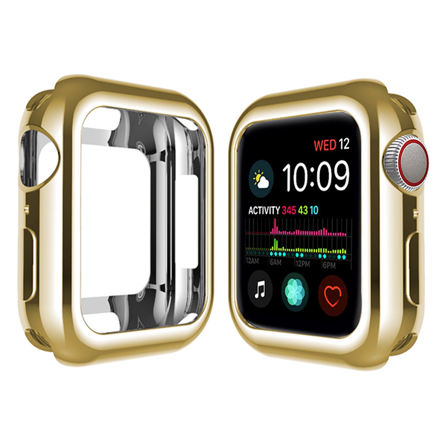 Buy ZUSLAB Apple Watch 8 41mm Case, Protective Soft Slim Cover with ...