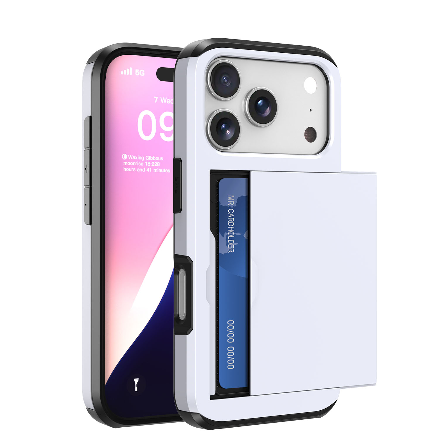 Buy ZUSLAB for Apple iPhone 17 Pro Max Case, Slide Armor Card Holder ...