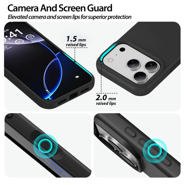 Buy ZUSLAB for Apple iPhone 17 Pro Max MagSafe Case Liquid Silicone ...