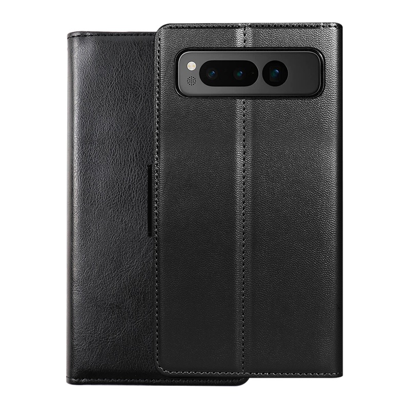 Buy ZUSLAB Pixel Fold Case Hanman Leather Wallet Card Cover for Google ...