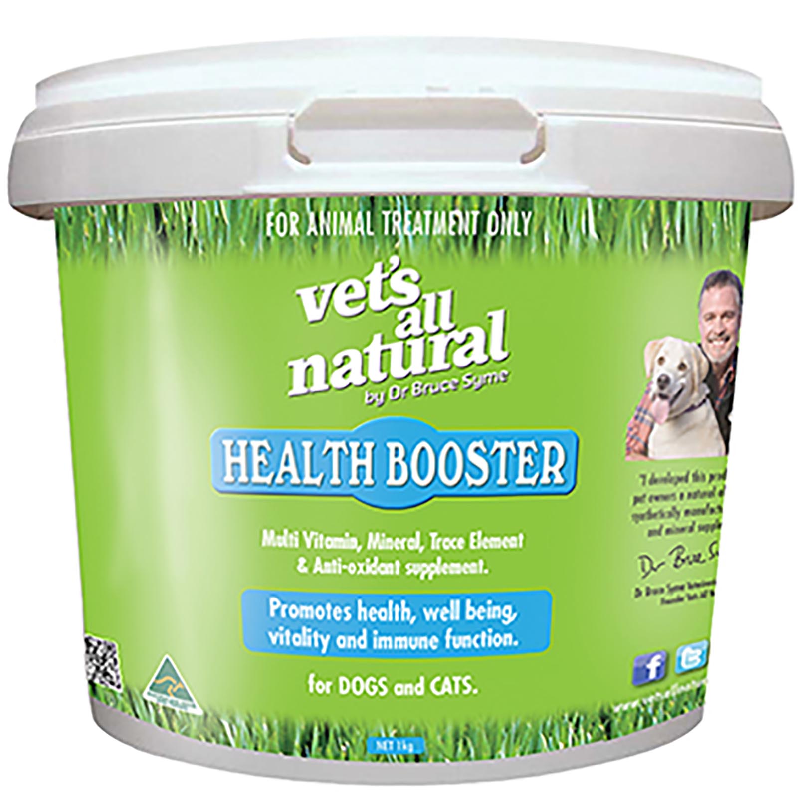 Buy Vets All Natural Health Booster Multivitamin Nutritional Supplement ...