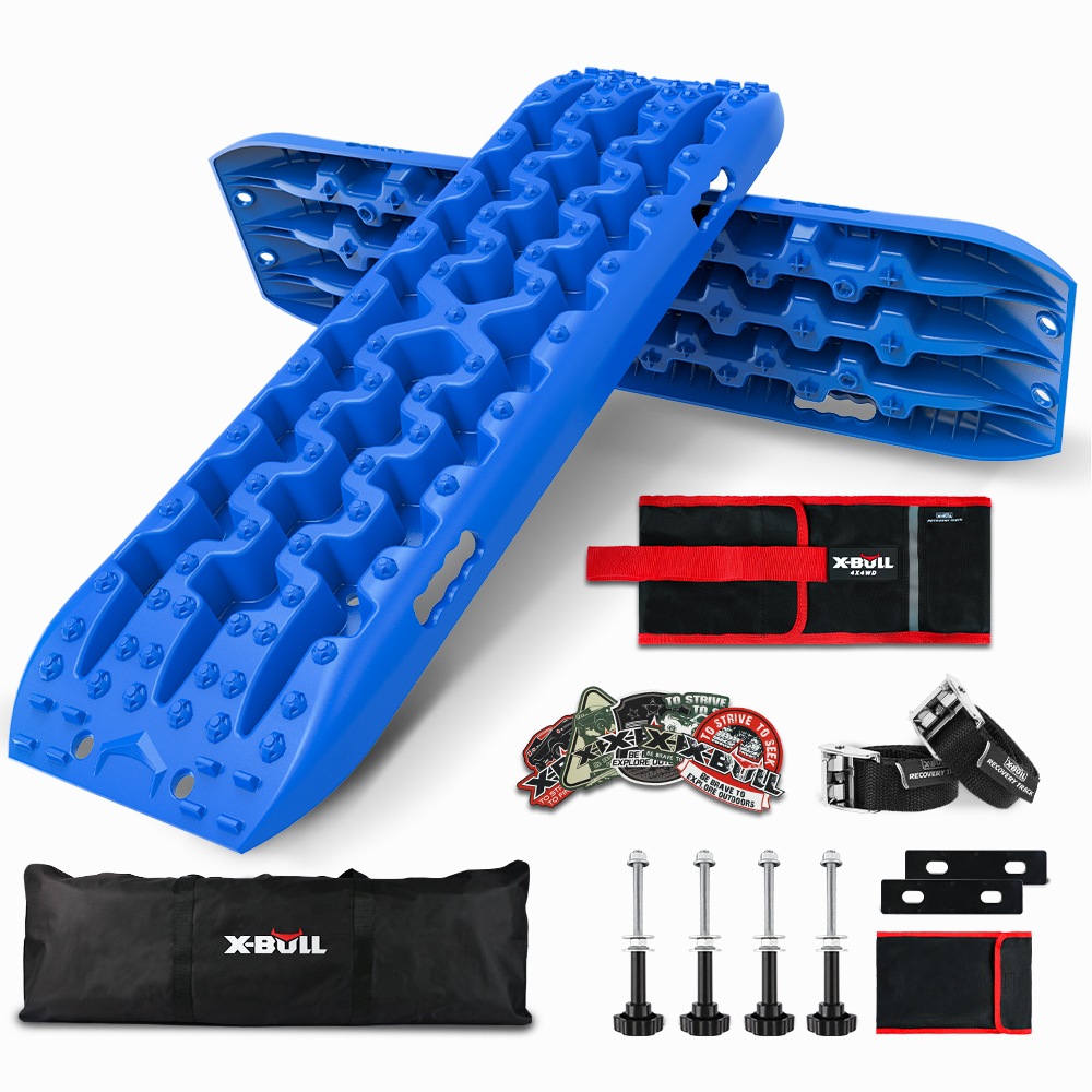 Buy X-BULL Recovery tracks Boards Carry bag Mounting pins Sand/Snow/Mud ...