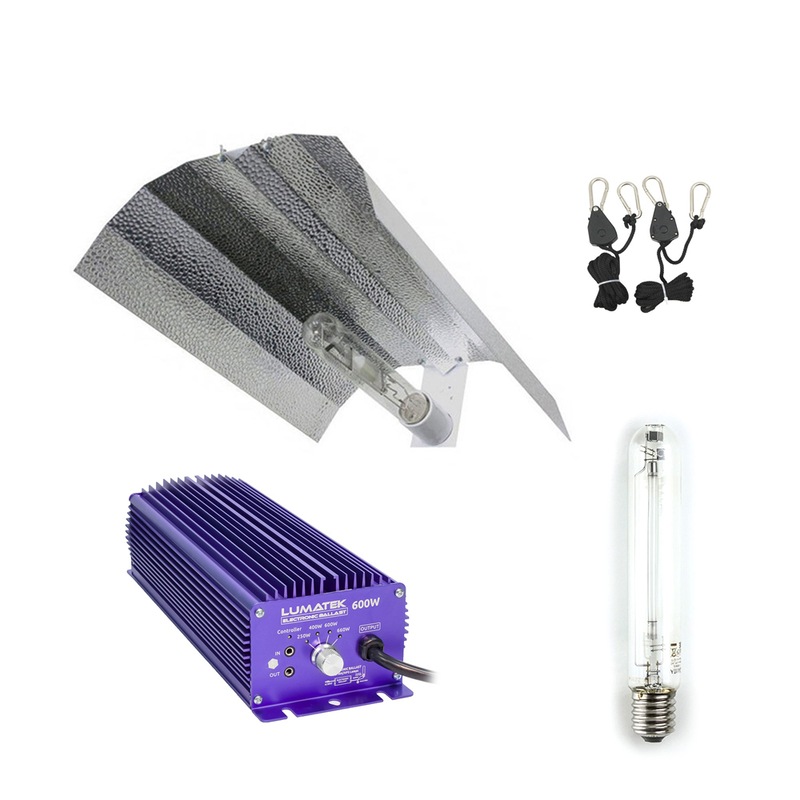 Buy Gavita HPS 600W Lamp + Lumatek Controllable Ballast + Sea Hawk ...