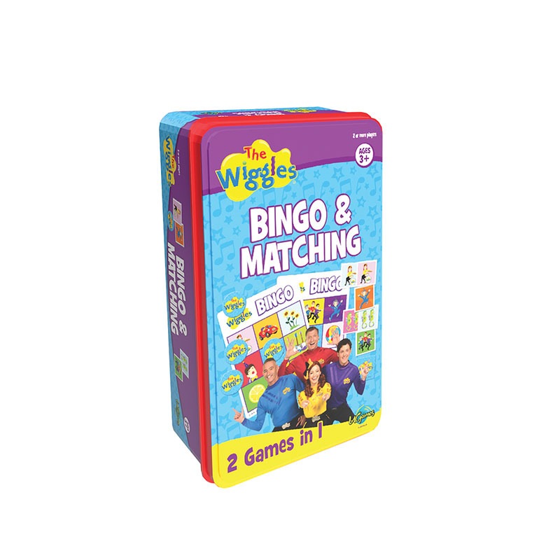 Buy The Wiggles Bingo & Matching Card Game 2 in 1 - MyDeal Australia