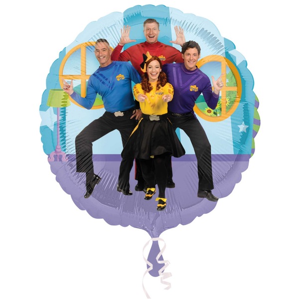 Buy The Wiggles Standard Helium Foil Balloon 45cm - MyDeal Australia