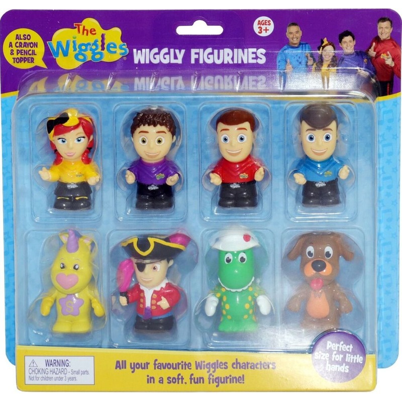 The Wiggles Wiggly Figurines 8 Pack - MyDeal