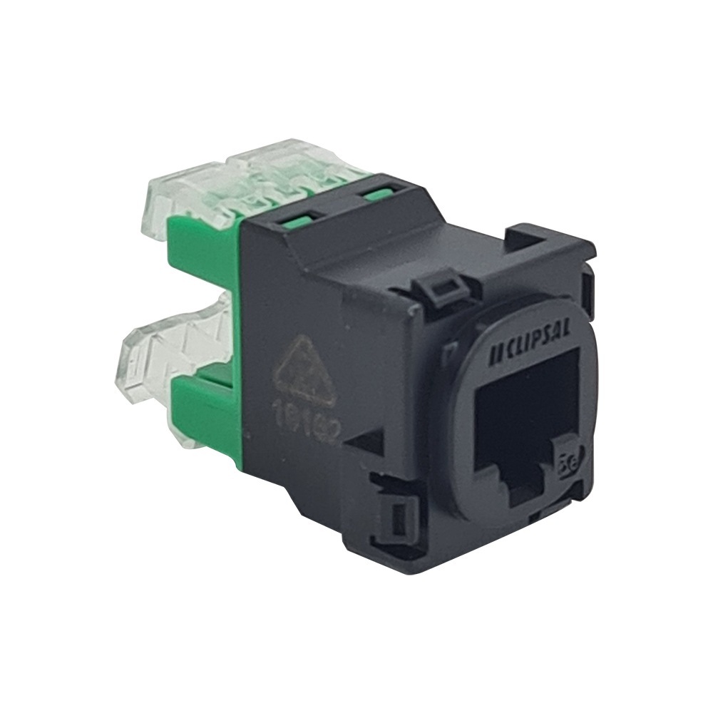 Buy Clipsal 30 Series CAT5E Data Mechanism Black - MyDeal Australia