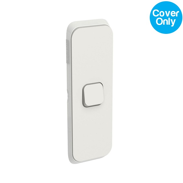 Buy Clipsal Iconic 1 Gang Architrave Switch Skin Warm Grey - MyDeal ...