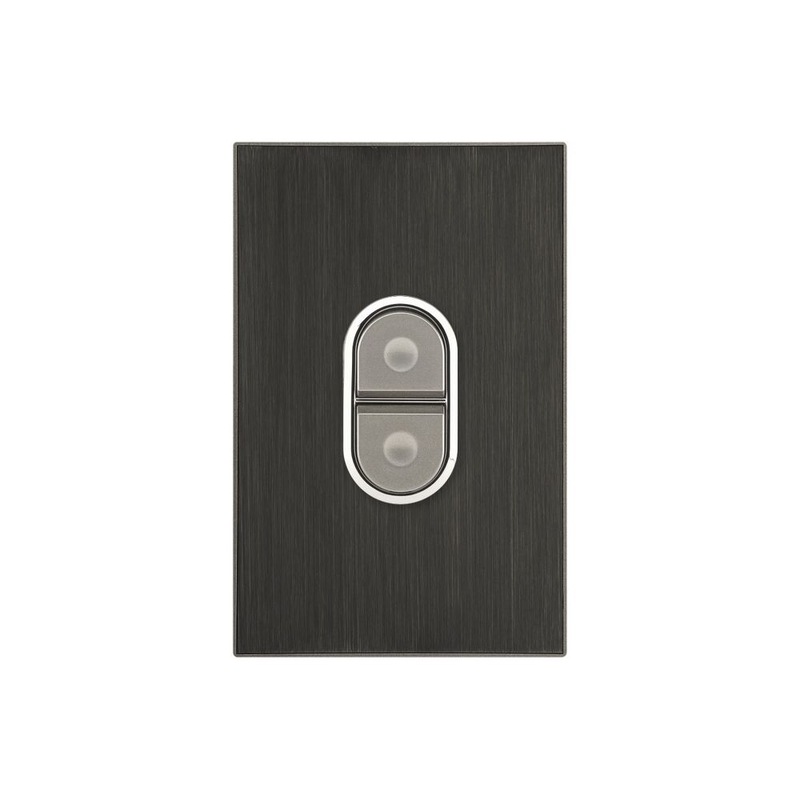Buy Clipsal Saturn Push Button Cooker Switch 45A Single Pole Horizon ...
