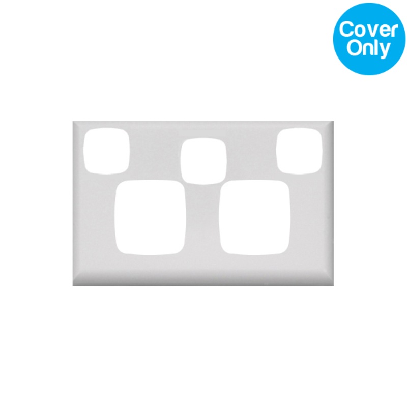 Buy HPM Excel Double Powerpoint + Extra Switch White Cover - MyDeal