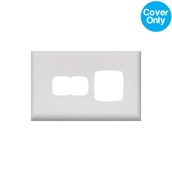 Buy HPM Excel Single Powerpoint + Extra Switch White Cover - MyDeal ...