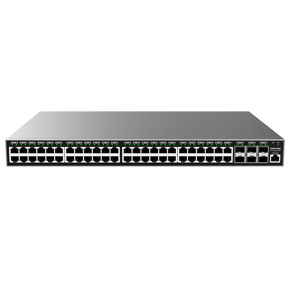 Buy ENTERPRISE LAYER 2 MANAGED POE NETWORK SWITCH 48 X GIGE 6 X SFP ...