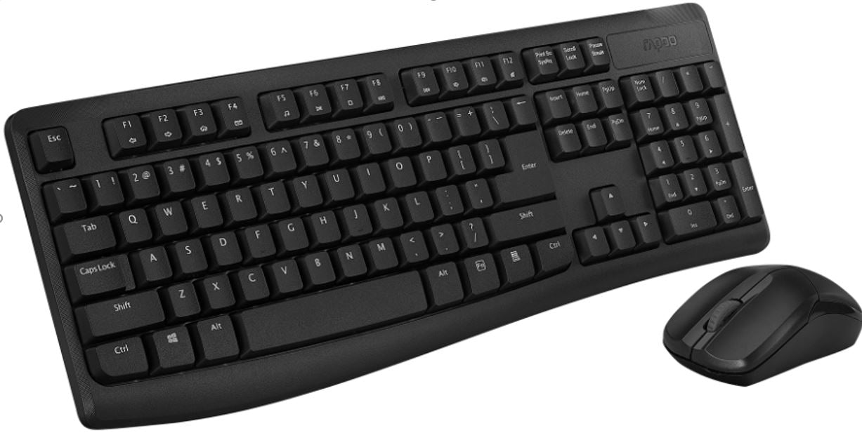 Buy RAPOO X1800Pro Wireless Mouse & Keyboard Combo - 2.4G, 10M Range ...