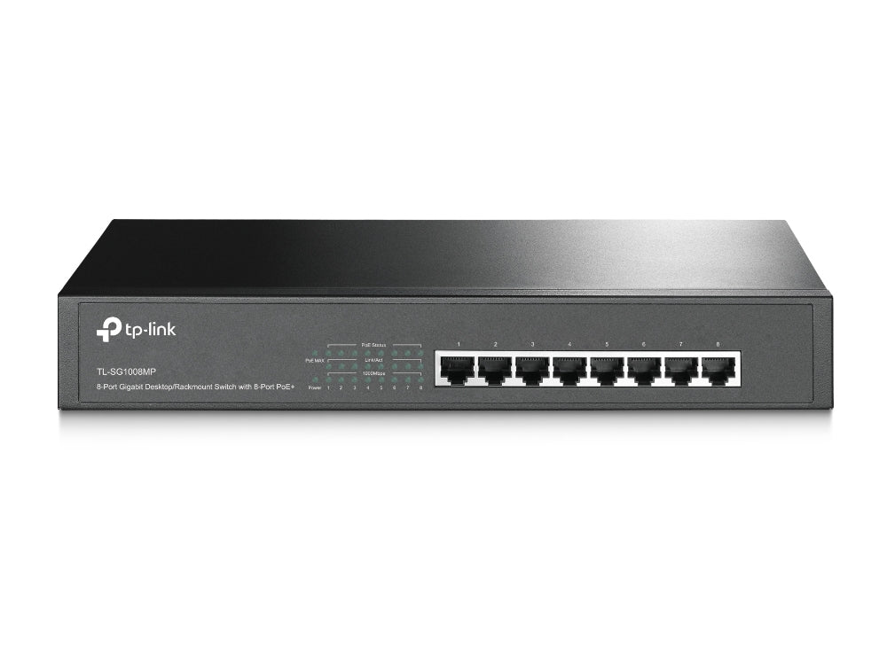 Buy TP-Link TL-SG1008MP network switch Unmanaged Gigabit Ethernet (10 ...