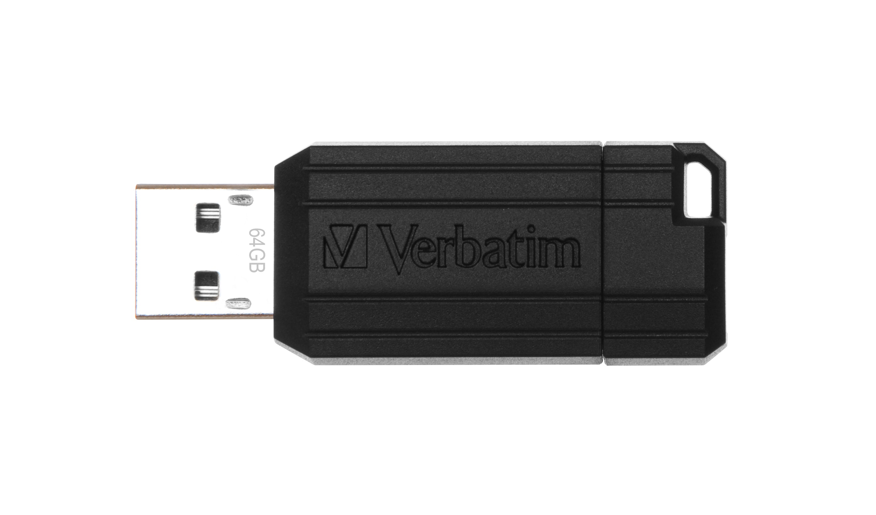 Buy Verbatim PinStripe - USB Drive 64 GB - Black - MyDeal Australia