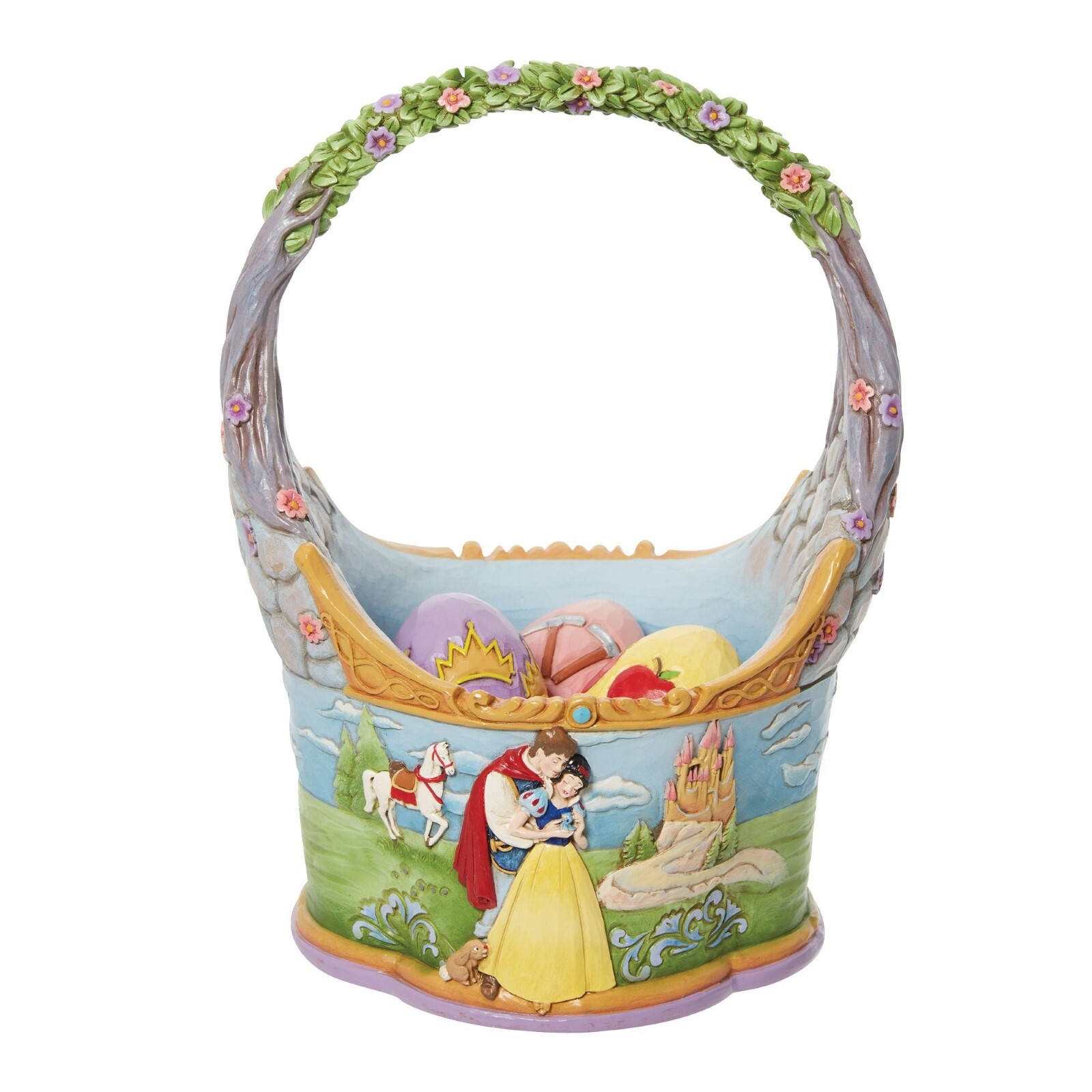 Buy Disney Traditions Jim Shore Snow White Easter Basket Tale That ...