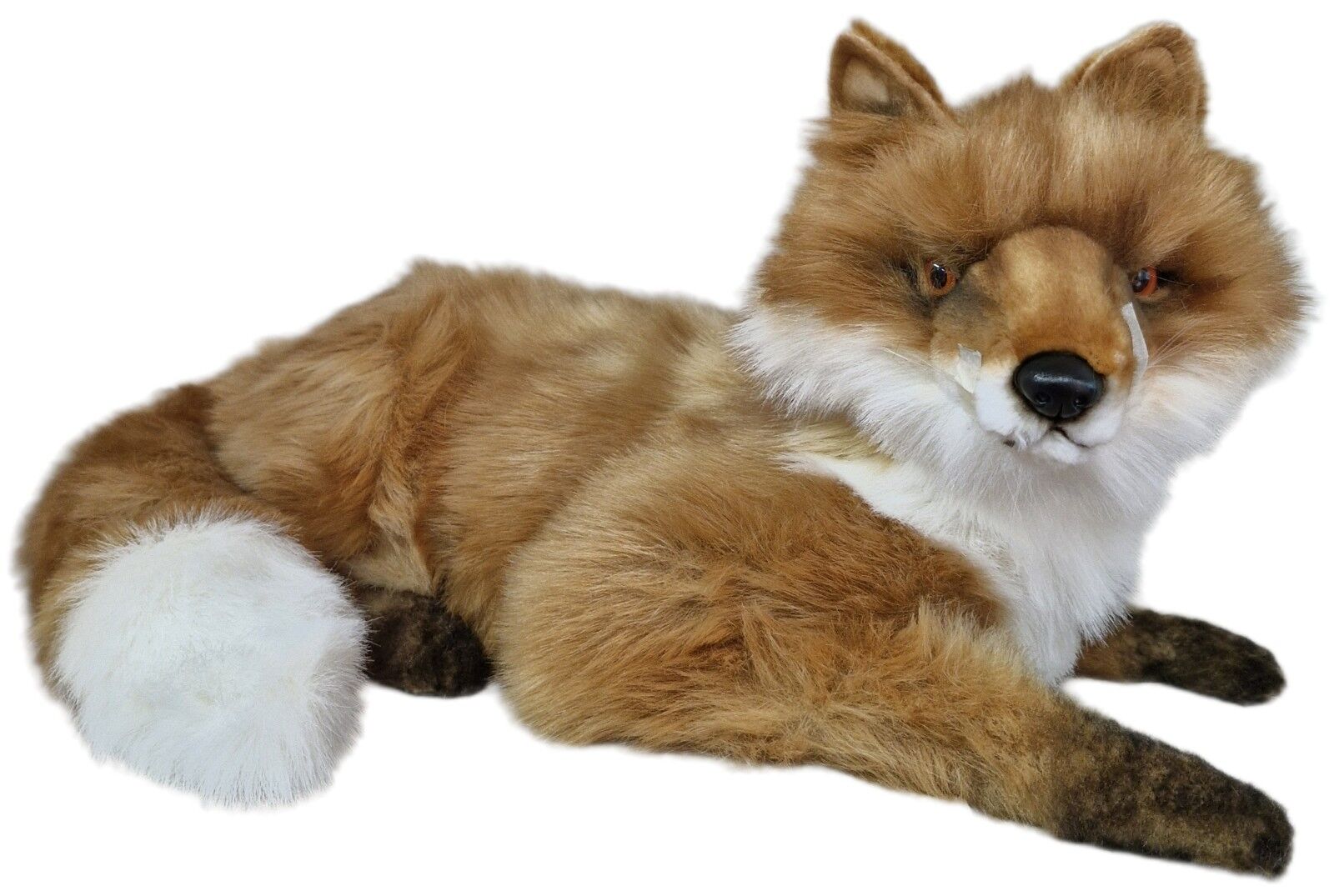 Buy Hansa Red Fox Lying Large 60cm Plush Soft Toy - MyDeal Australia