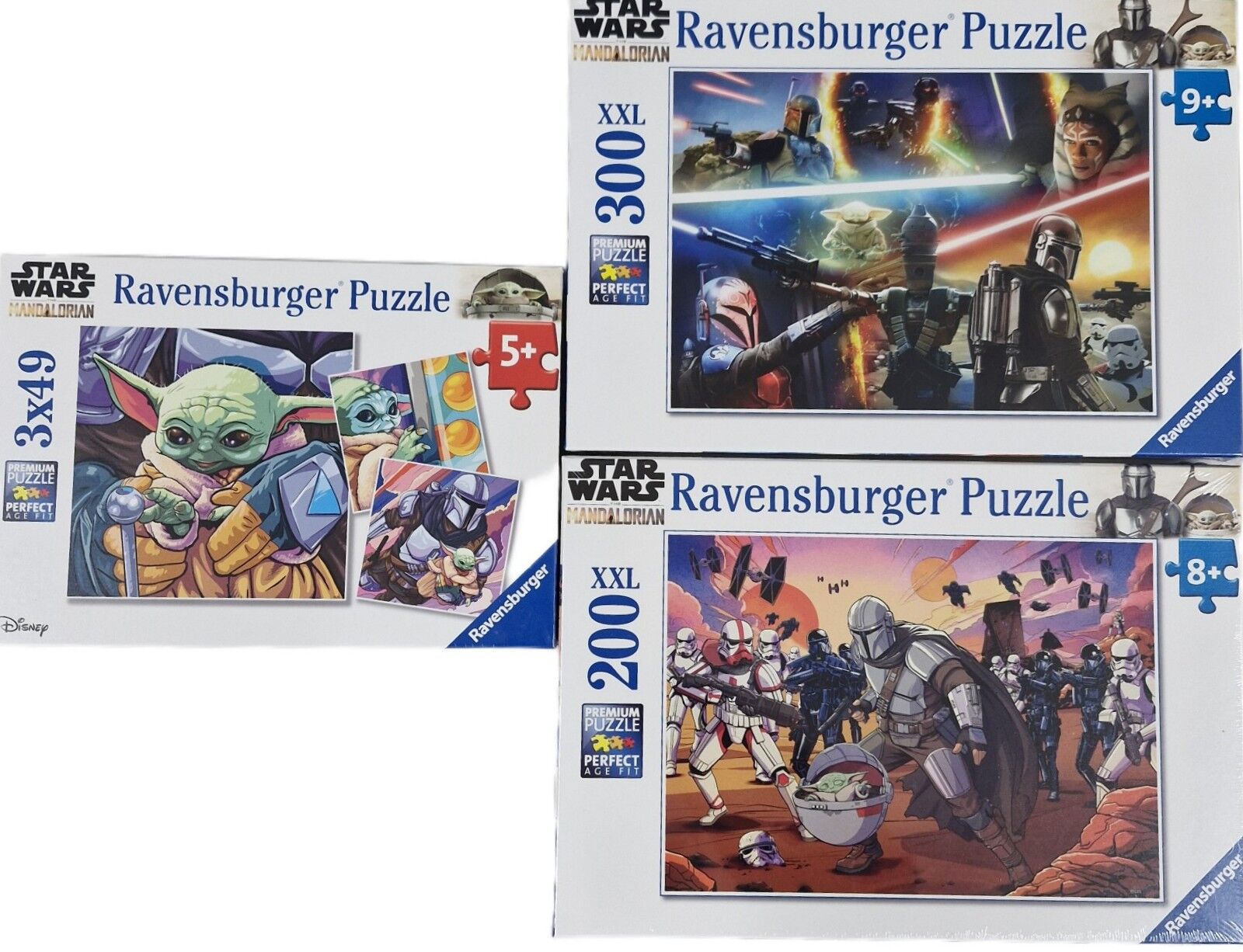 Buy Ravensburger Puzzle XXL 200-300, 49pc Bumper 3 Pack - Star Wars ...