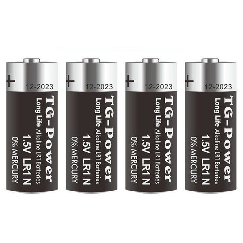 Buy LR1 N Size Battery 1.5v Alkaline MN9100 (4 Pack) - MyDeal