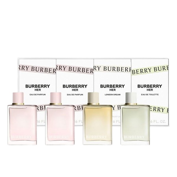Buy Miniature Collection by Burberry 4 Piece Set For Women - MyDeal ...