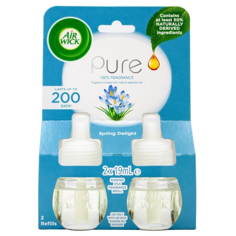 Buy Air Wick Pk2 x 19mL Pure Spring Delight Fragrance Refill For Air ...