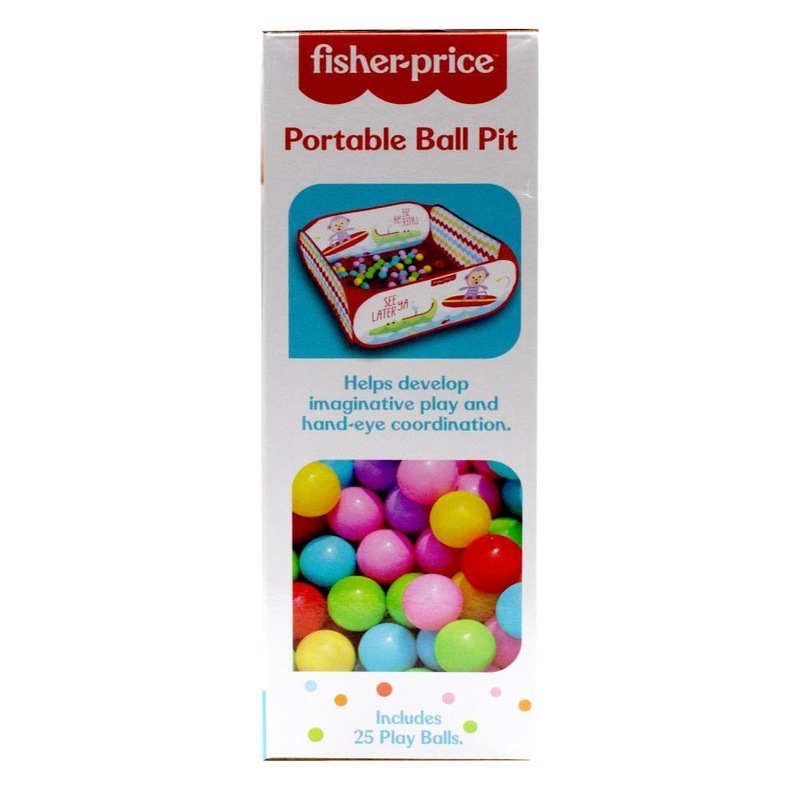 Buy Fisher Price Portable Ball Pit with 25 Play Balls - MyDeal